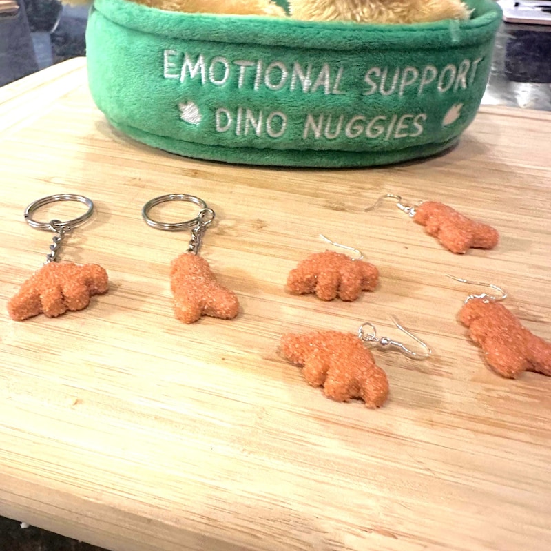 Burger Keychain Silver - Etsy