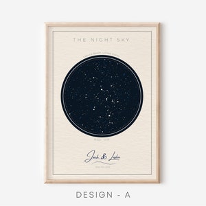 Current Night Sky Map Printable