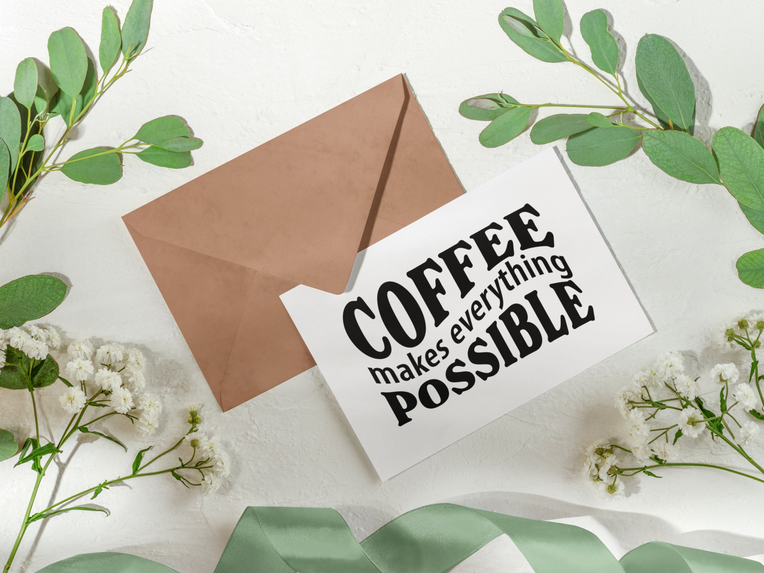 Coffee Lovers 2 Digital Stamp Bundle, Word Art Quotes for Cardmaking ...