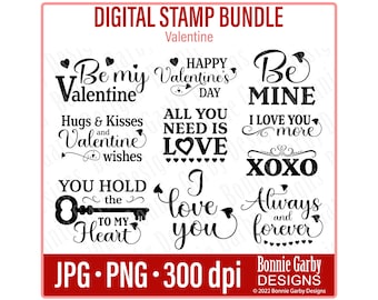 Christmas Sentiments 'for the Inside' Digital Stamp - Etsy