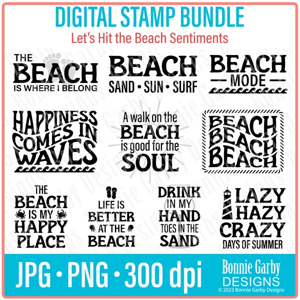 Beach Word Art - Etsy