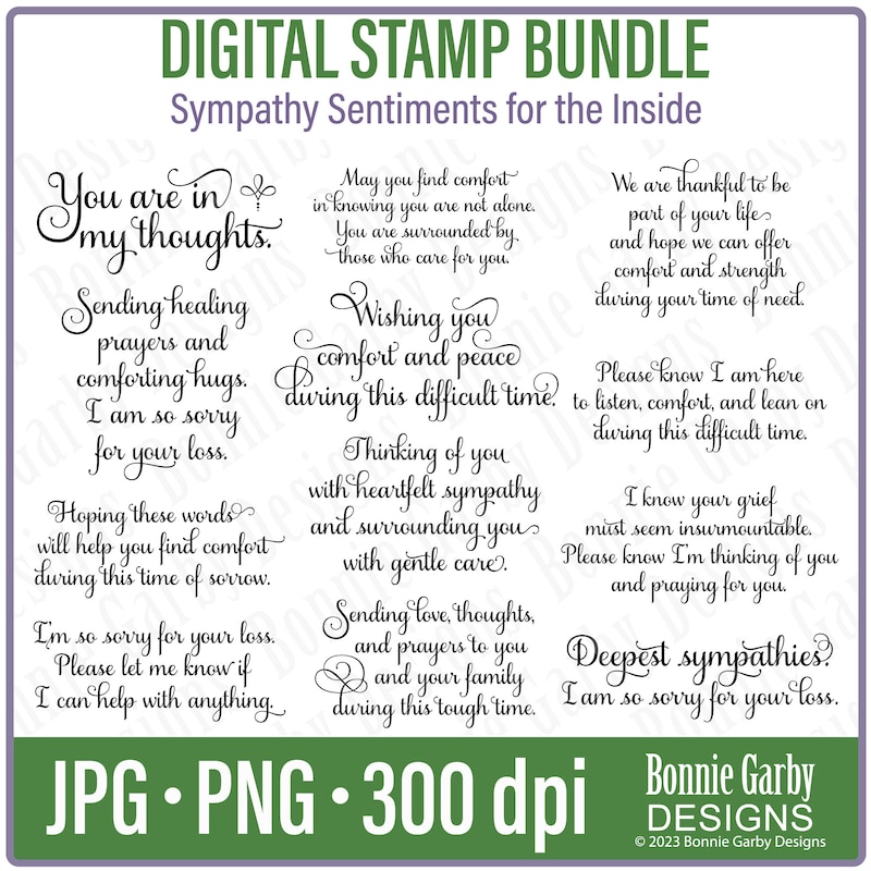 Sympathy Clip Art - Etsy