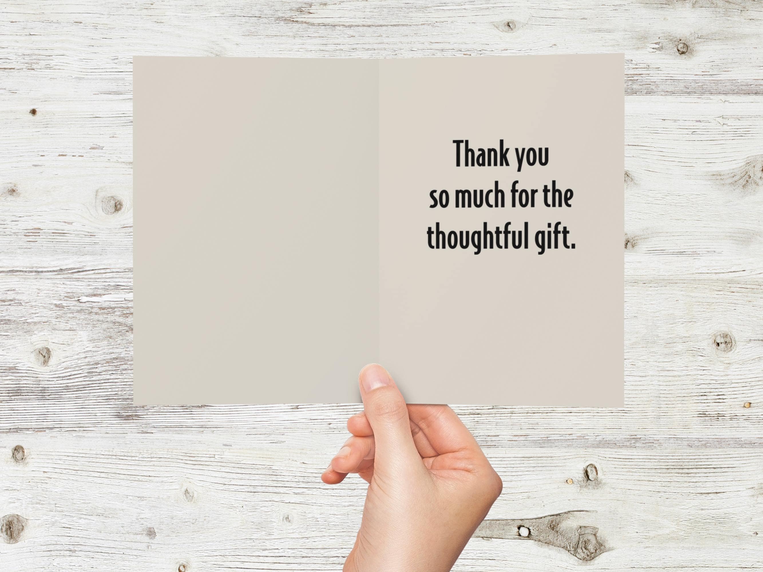 Thank You Greeting Card Sentiments 'for the Inside' Digital Stamp ...