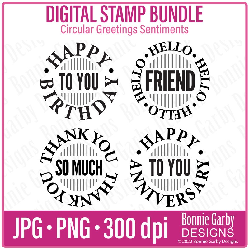 Digital Stamps - Etsy