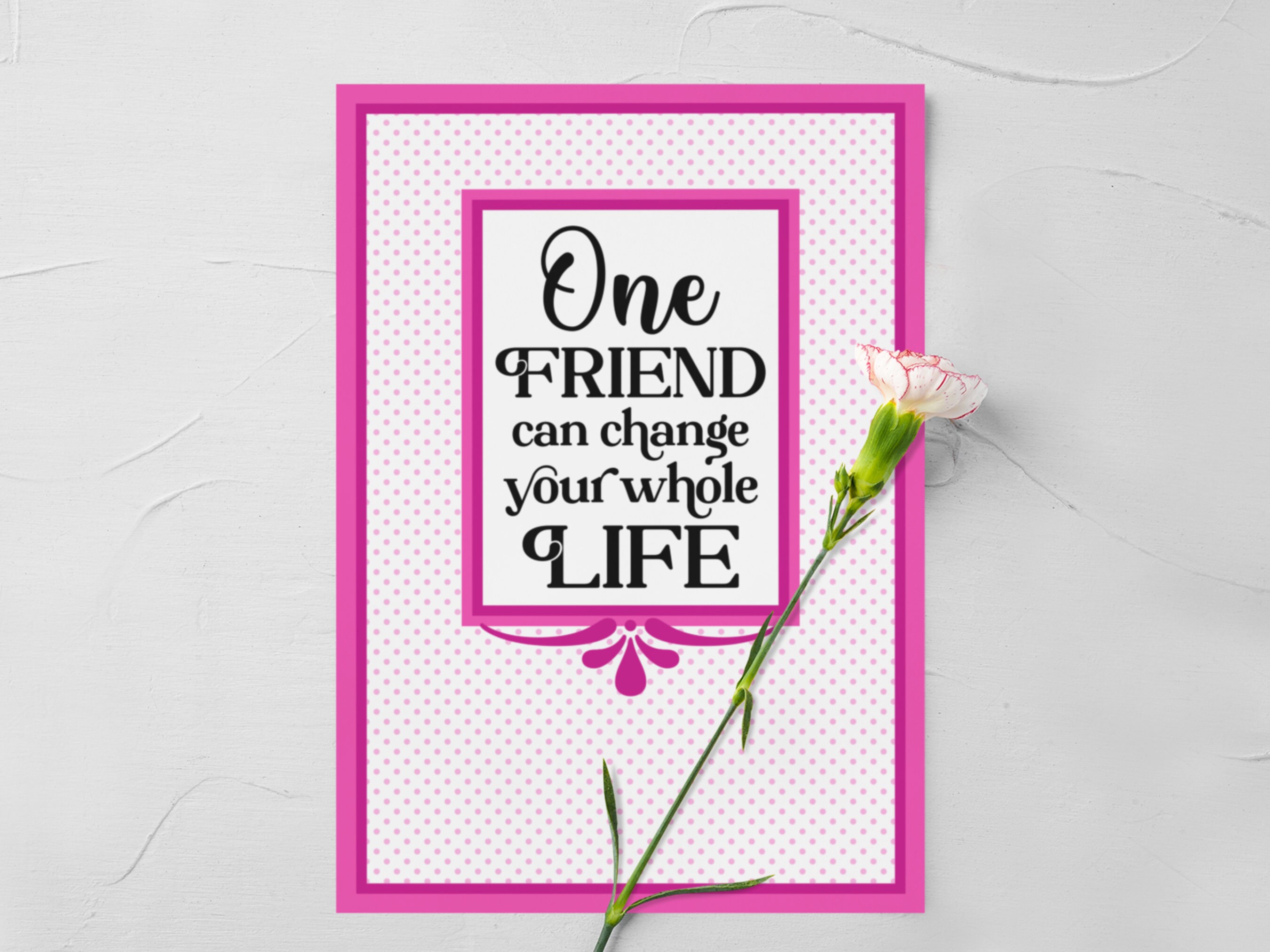 Friendship Digital Stamp Bundle Word Art Quotes Clip Art - Etsy