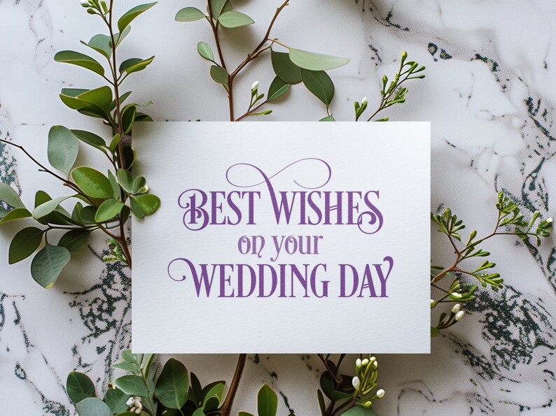 More Wedding Sentiments SVG Cut File Bundle, Full Color Digital Stamp ...