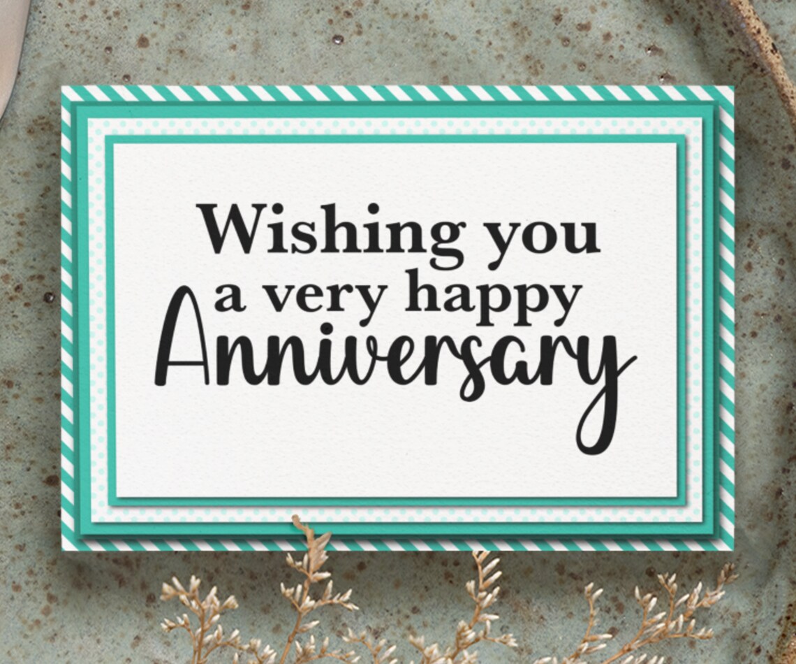 Happy Anniversary Digital Stamp Bundle, Clip Art, Word Art Quotes for ...