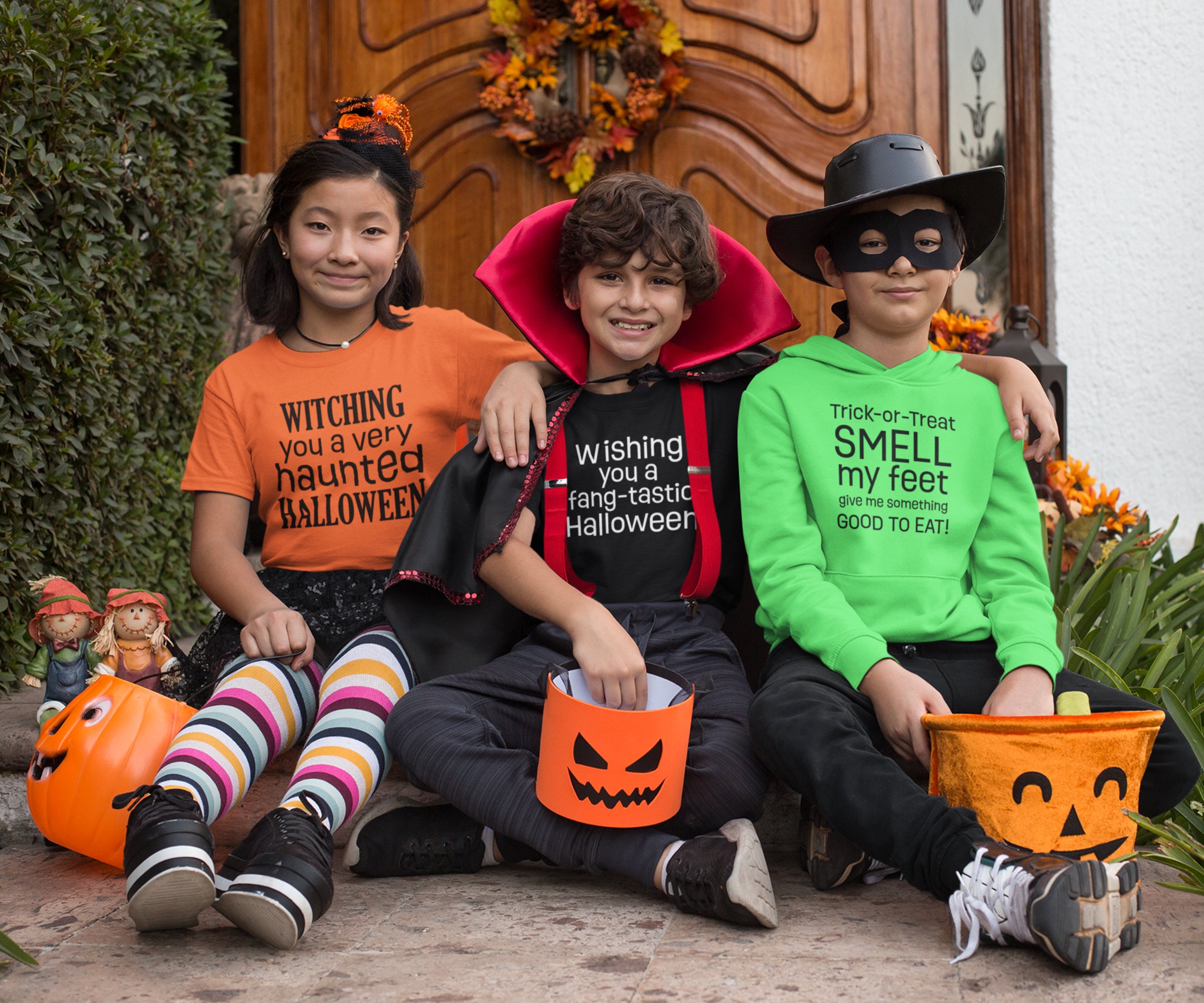 Halloween Sentiments SVG Bundle, Cut Files Cricut Silhouette Digital ...