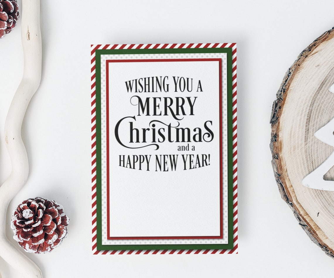 Christmas Sentiments Digital Stamp Bundle, Word Art Quotes for ...
