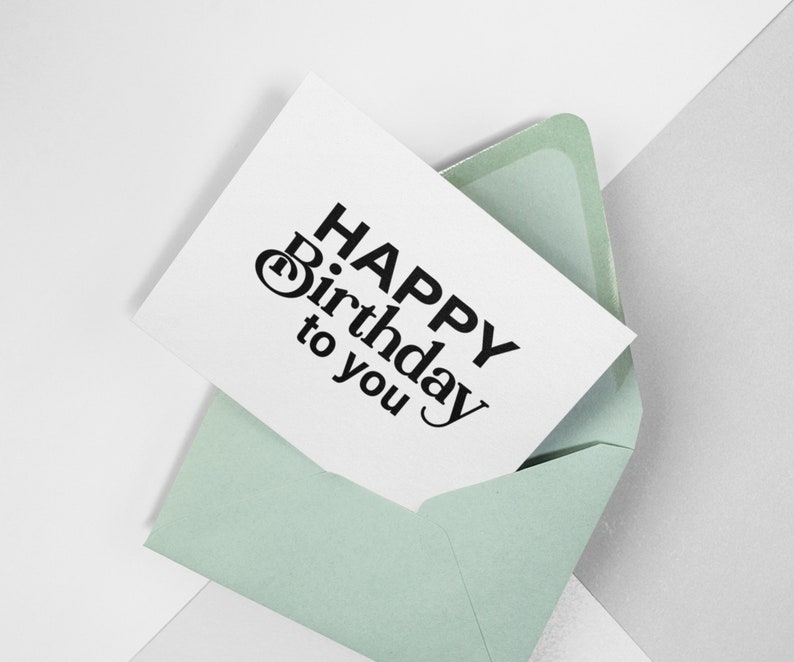 Birthday Greetings 3 Digital Sentiment Stamp Bundle, Word Art Quotes ...