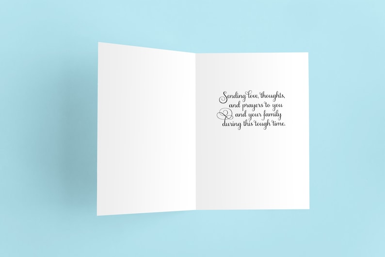 Sympathy Card Sentiments 'for the Inside' Digital Stamp Bundle, Clip ...