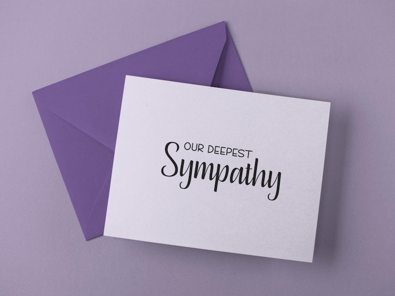 Clean and Simple Sympathy Digital Stamp Bundle, Word Art Quotes, Clip ...