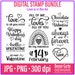 Love is in the Air Valentine Digital Stamp Bundle, Clip Art, Word Art ...