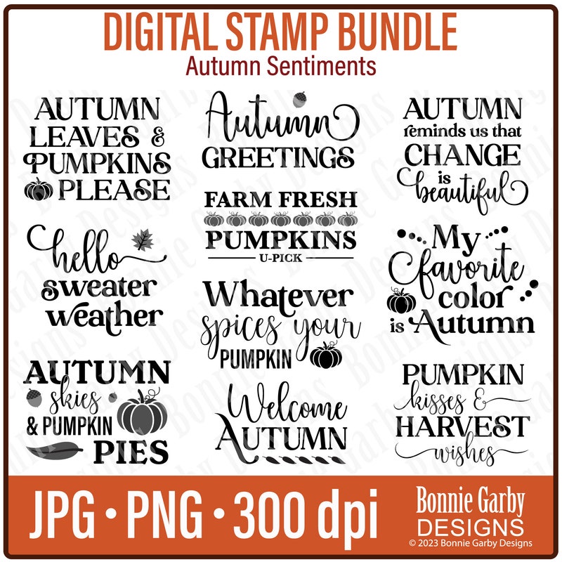 Fall Word Art - Etsy