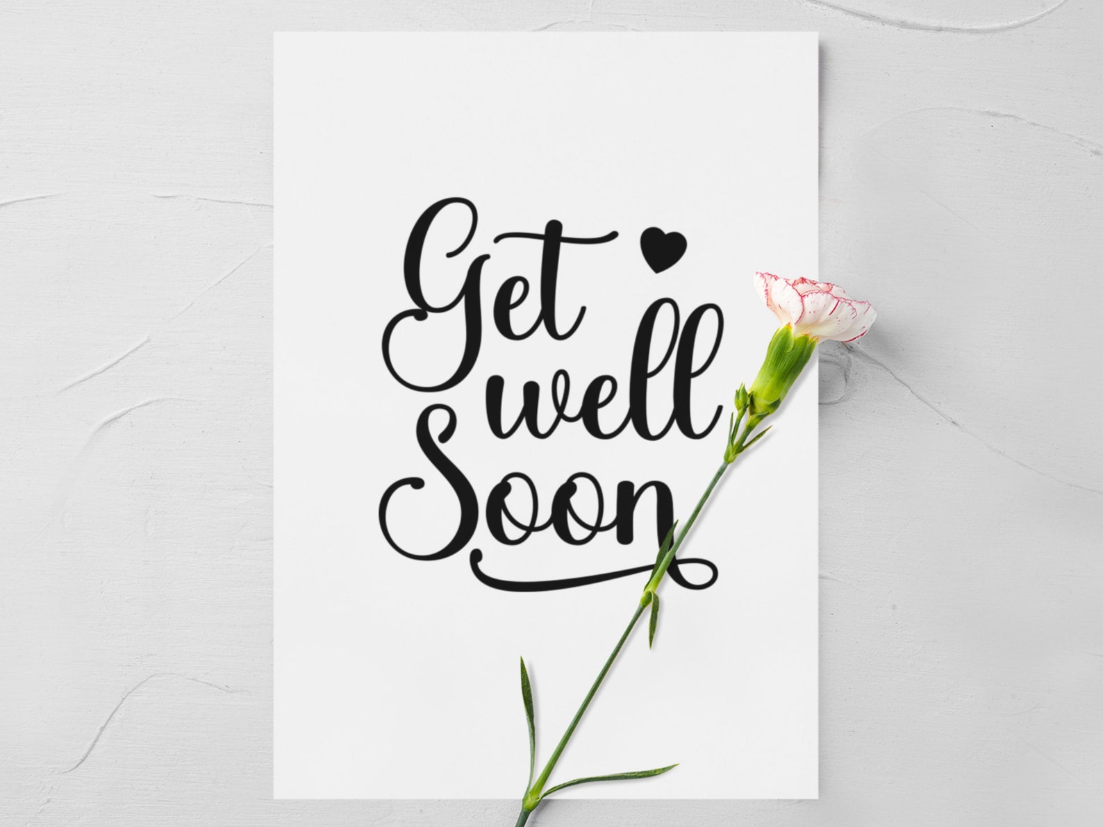 Get Well Digital Stamp Bundle, Word Art Quotes, Clip Art, Quotes for ...