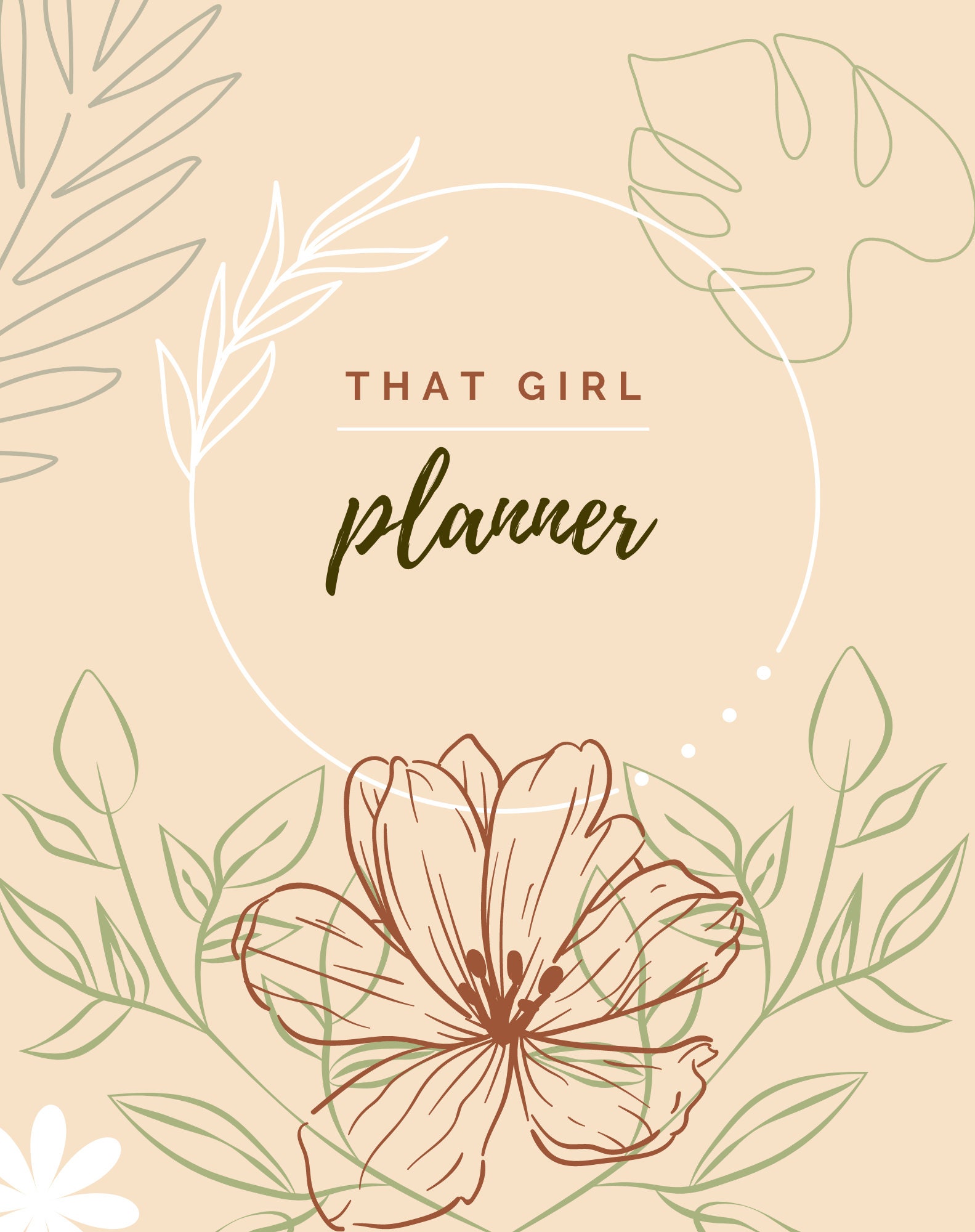 That Girl Planner - Etsy