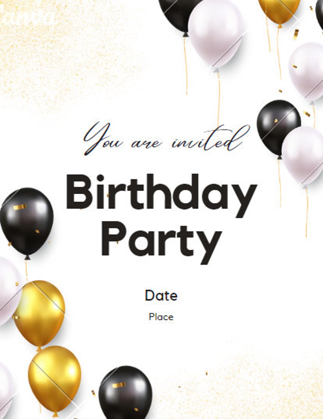 Birthday Invitation - Etsy