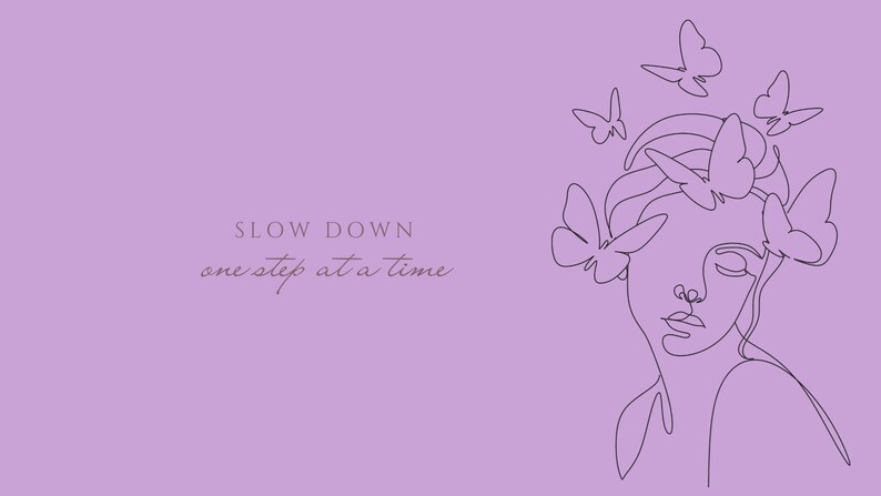 Purple Minimal Desktop Wallpaper, Desktop Background , Aesthetic ...