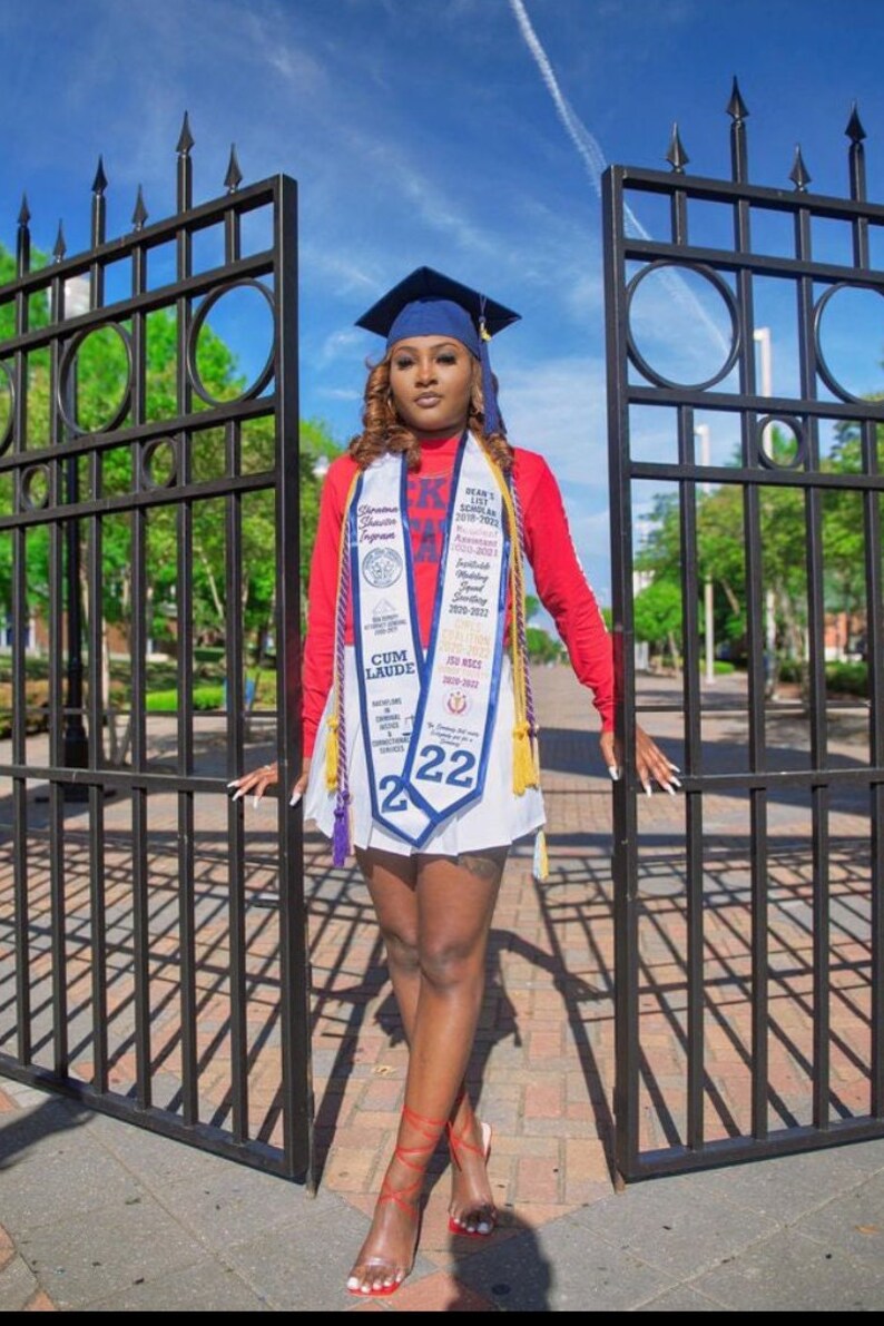 Customized Graduation Stoles - Etsy