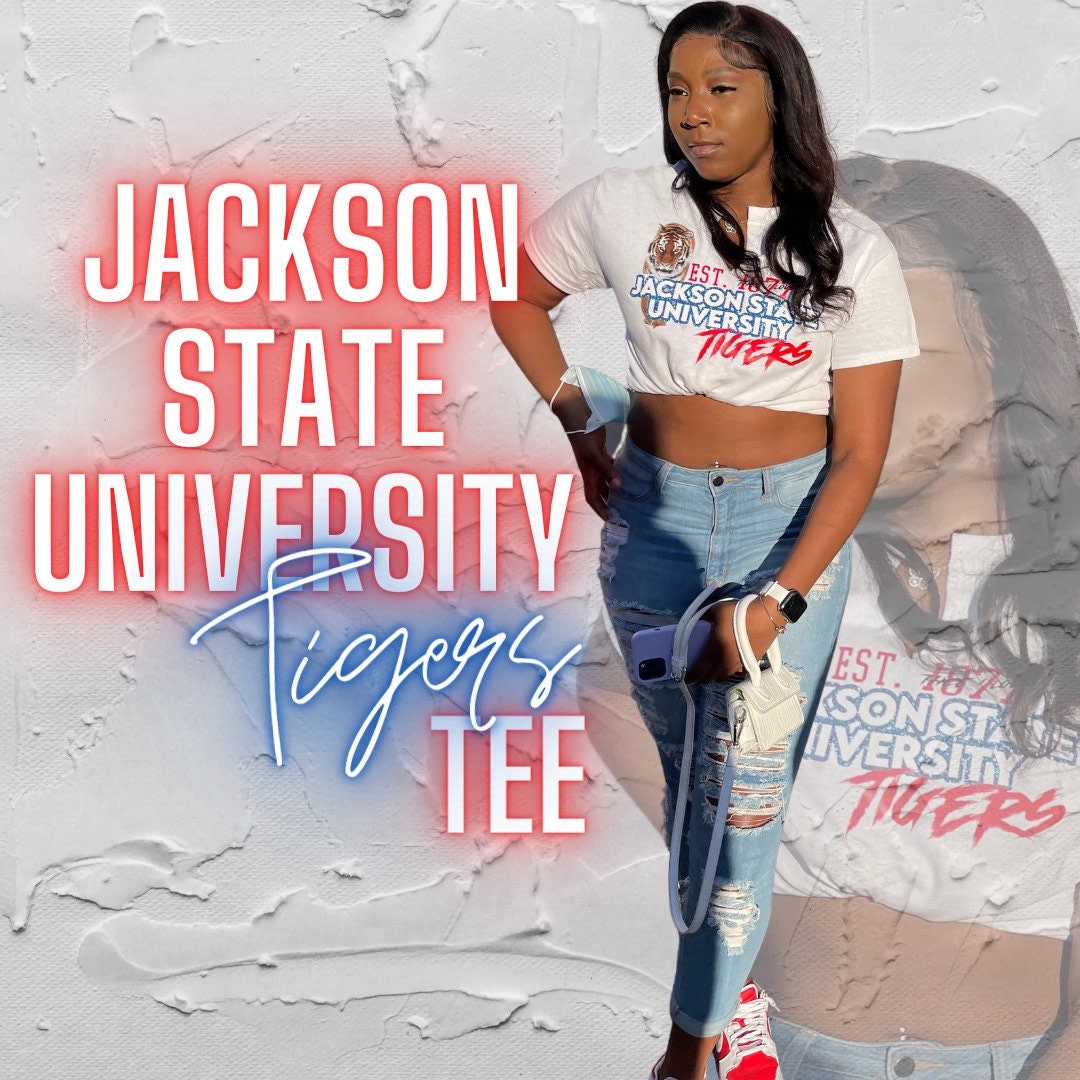 Jackson State University Tigers Tee - Etsy