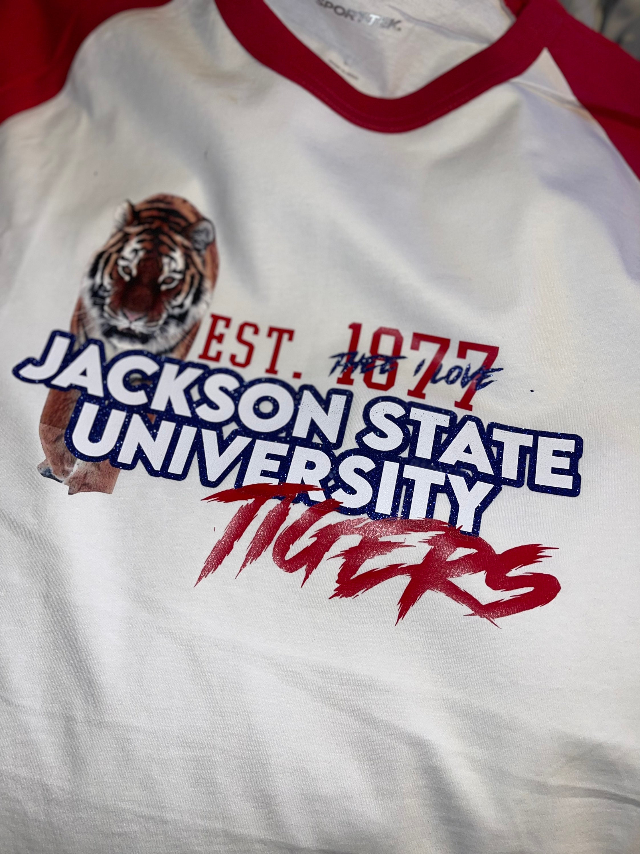 Jackson State University Tigers Tee - Etsy