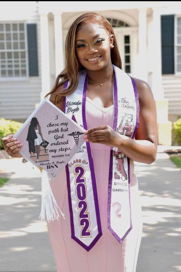 Customized Graduation Stoles - Etsy