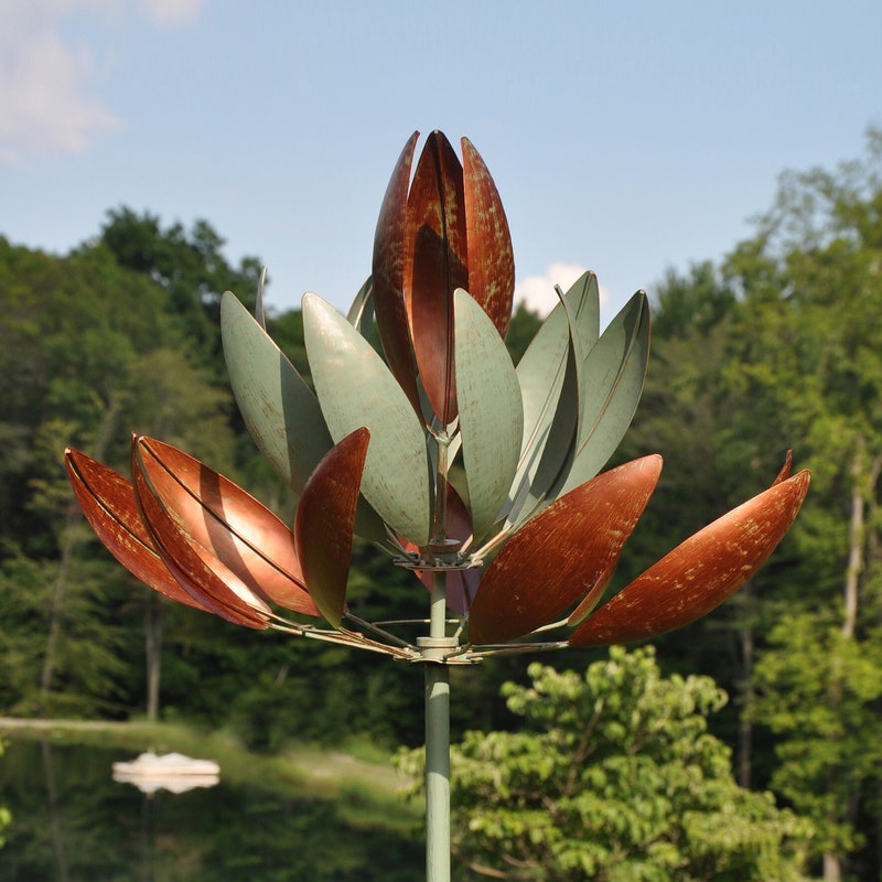 Garden Wind Sculpture - Etsy