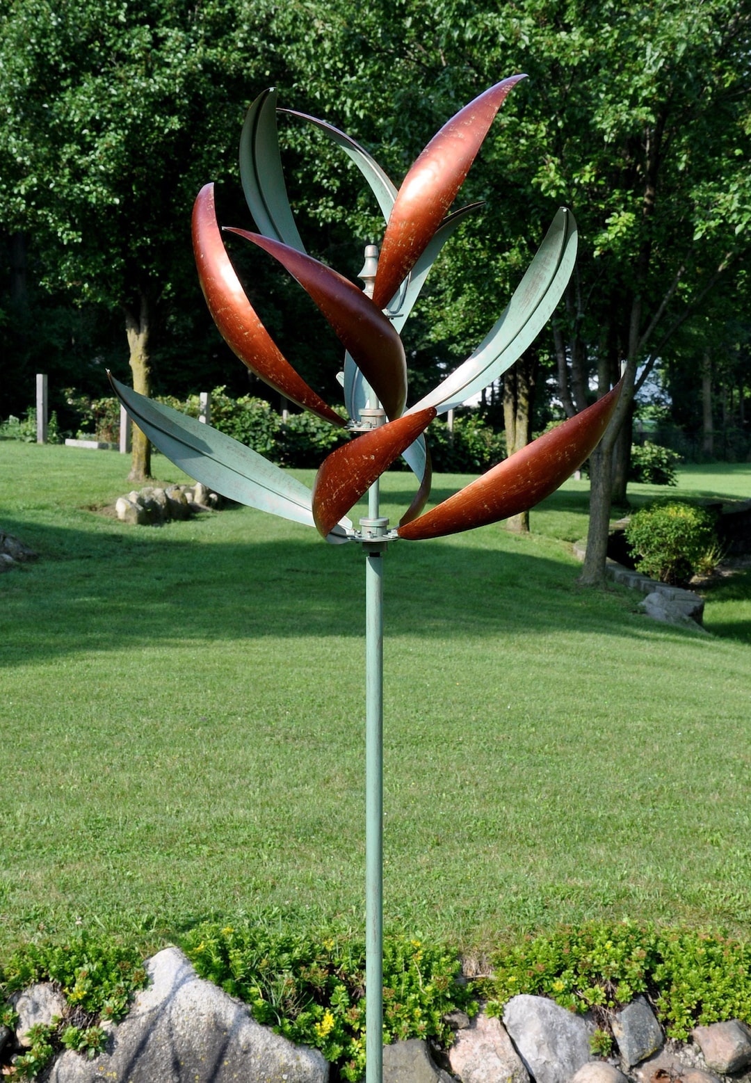 Copper/verde Glenwood Kinetic Spinner - Etsy