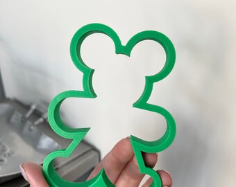 Mickey Mouse Gingerbread Man Cookie and Fondant Cutter - Etsy