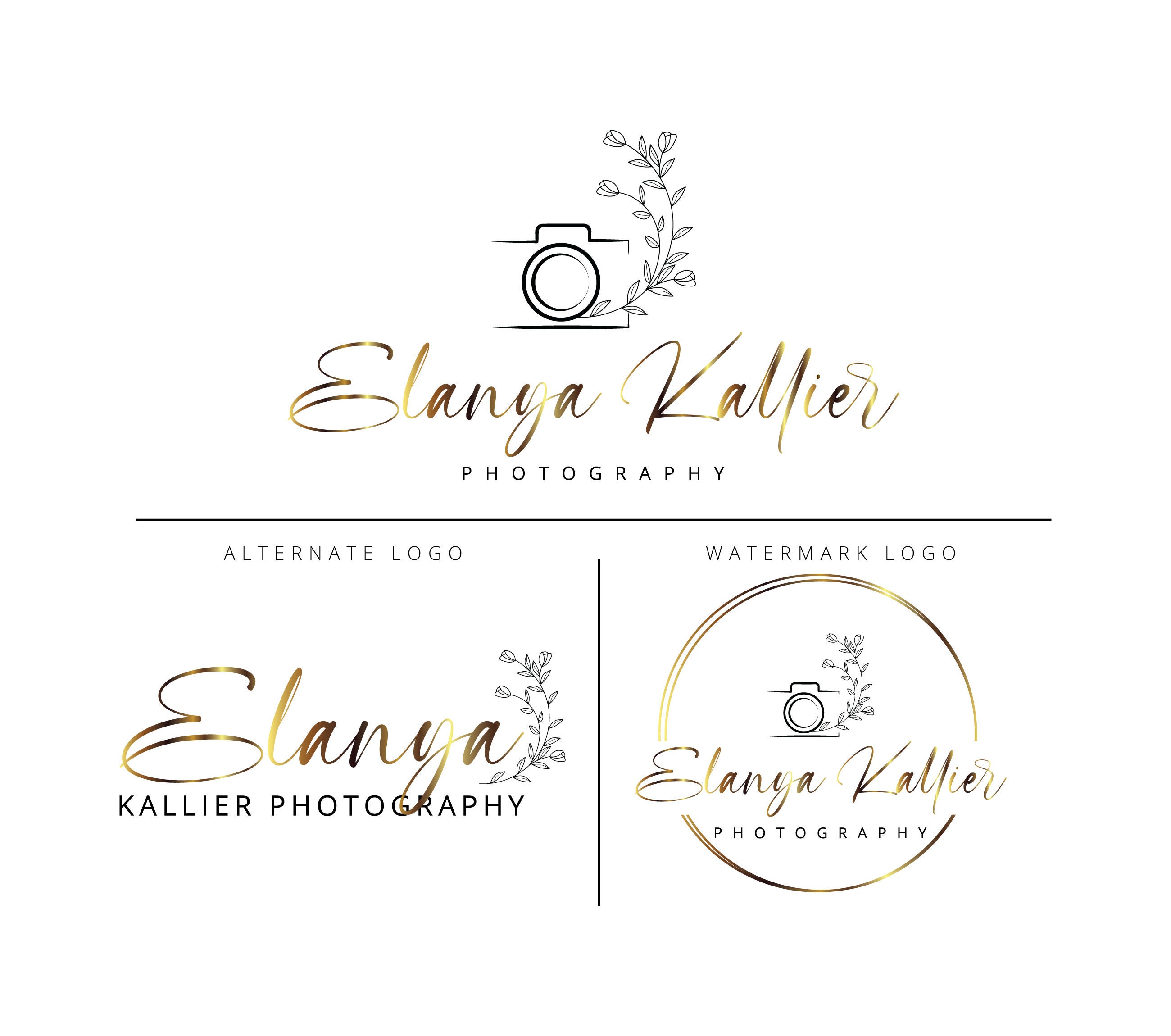 Hand Drawn Logo Photography Logo Logo Design Custom Logo - Etsy