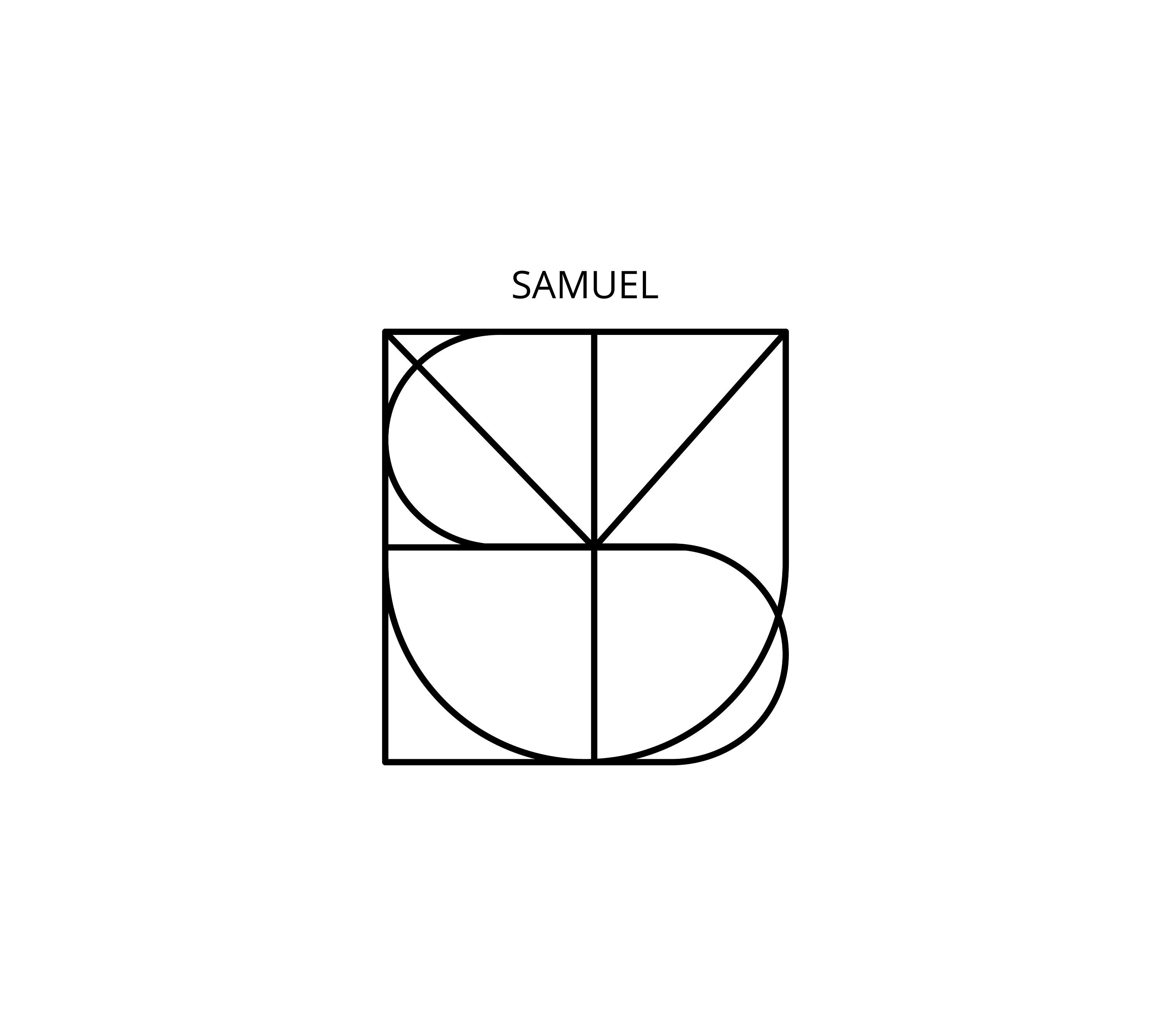 Custom Minimalist Name Logo Design: Couple Tattoo, Initial Monogram ...