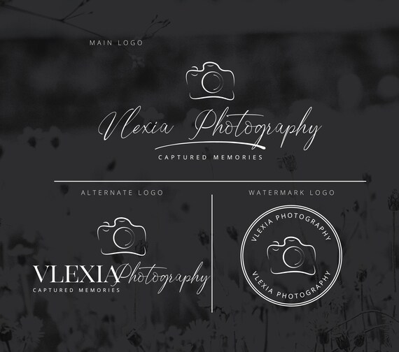 Photography Watermark Logo Design Wild Photography Logo
