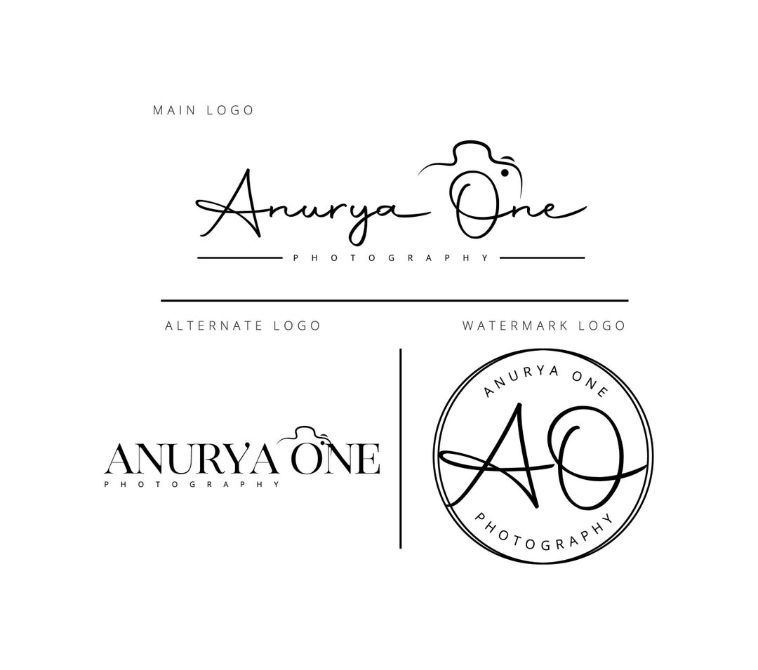 Beautiful Photography Logo Design, Custom Logo Design, Photographer ...