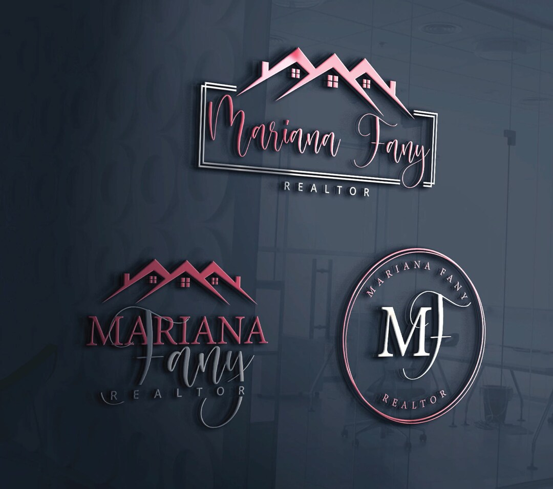 Custom Real Estate Logo Design, Realtor Logo Design, Modern Real Estate ...