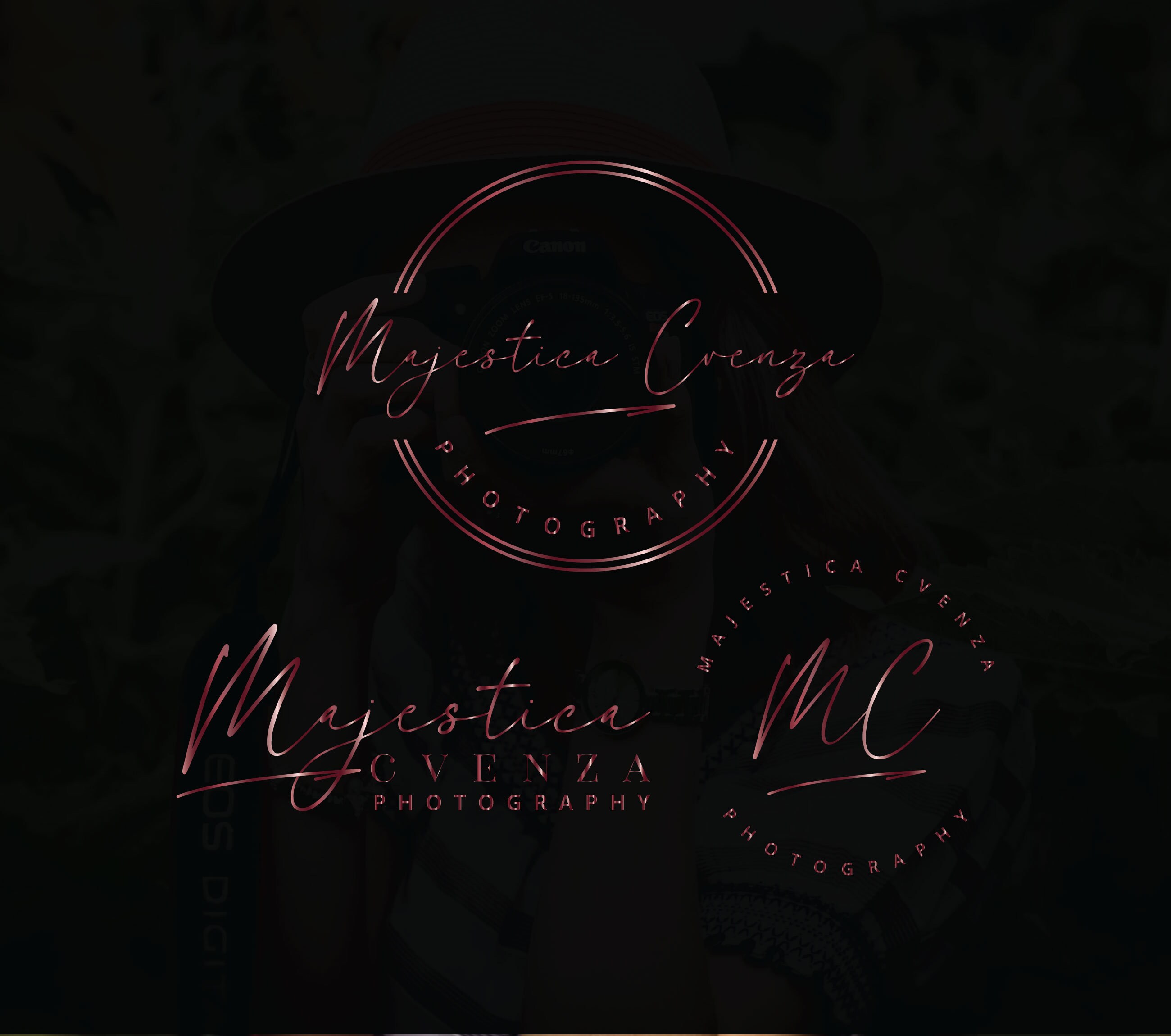 Photography Logo Design Watermark Logo Design Handwritten - Etsy