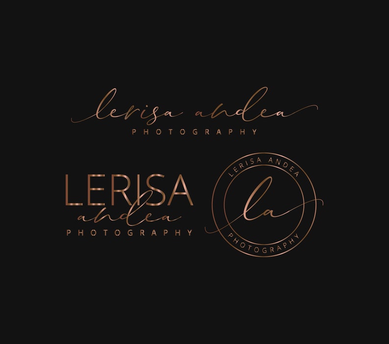 Photography Logo Design Watermark Logo Premade Logo Design - Etsy