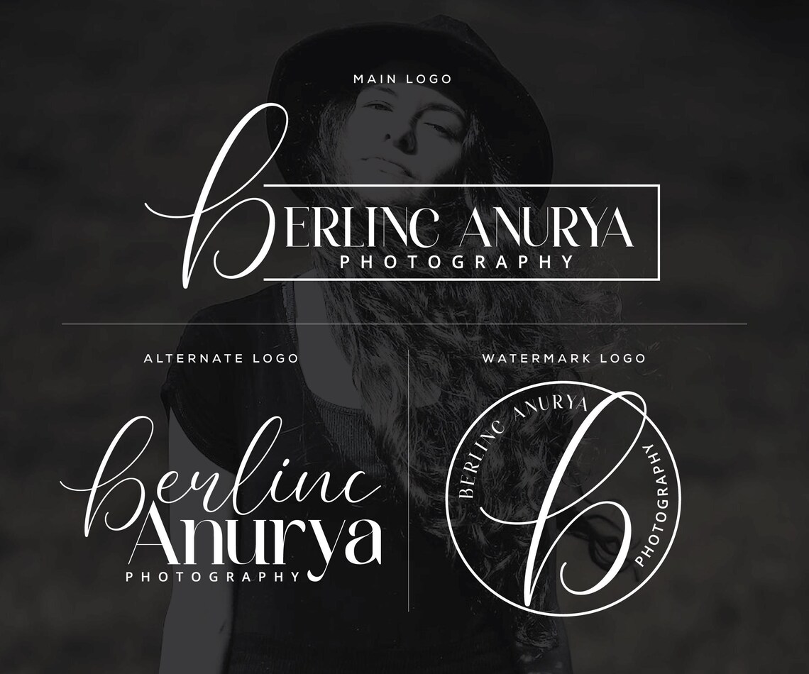 Photography Logo Watermark Logo Custom Signature Logo DIY - Etsy