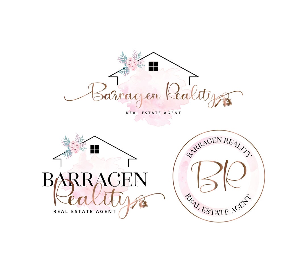 Real Estate Logo Design, Realtor Logo Design, Premade Logo Design, Real ...