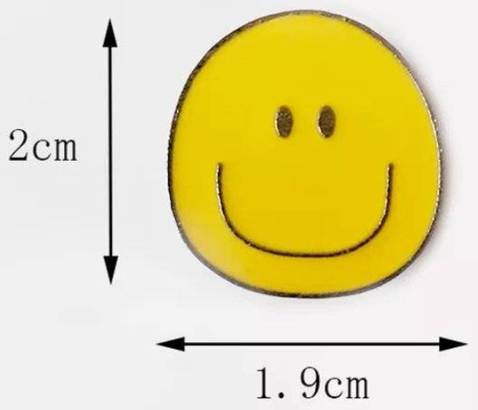 Yellow Smiley Face Enamel Pin Special Gift Backpack - Etsy