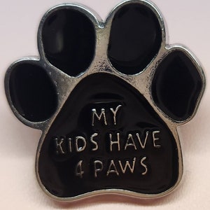 Paw Print Enamel Pin Special Gift Backpack Accessory Teen Gift Cute Pin ...