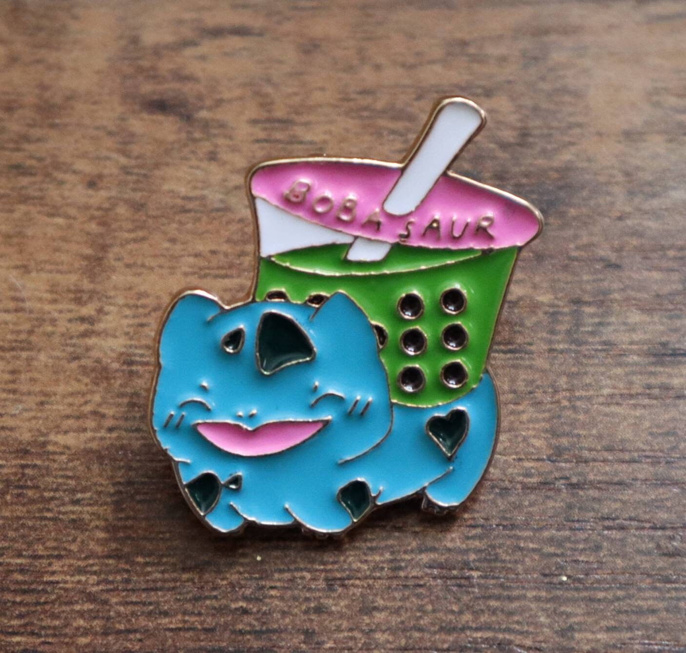 Bobasaur Pin - Etsy