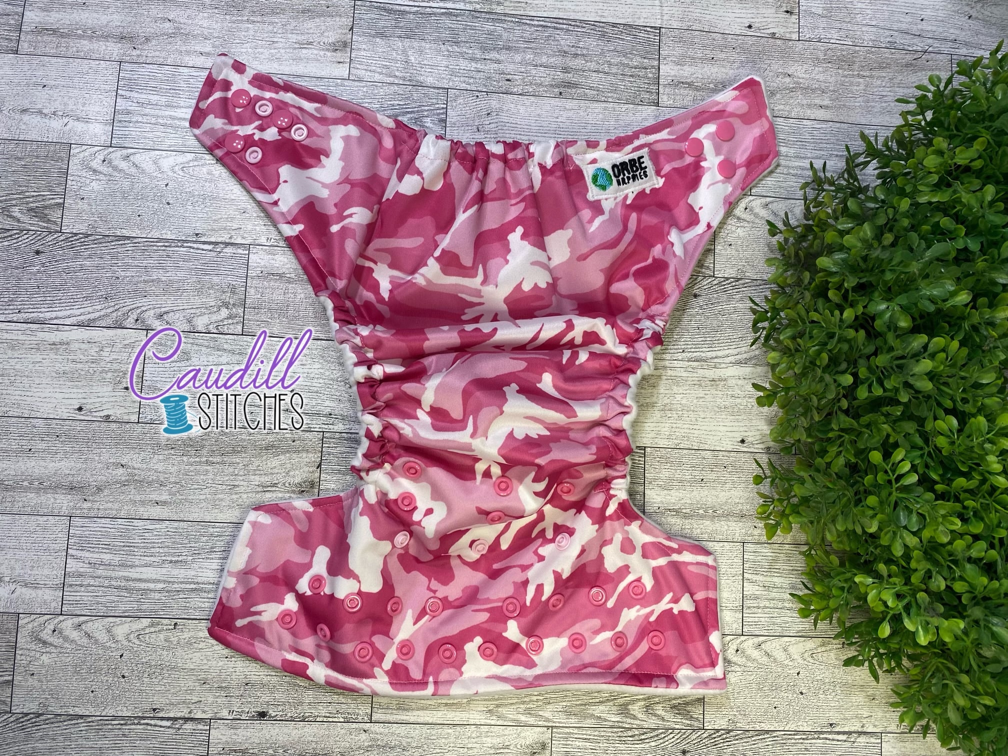 Pink Camouflage Pocket One-size Diaper Babys Nappies - Etsy