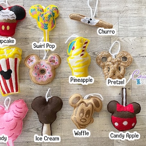 Magical Snack Plushies,felt Plush Toys, Baby Mobile, Nursery ...