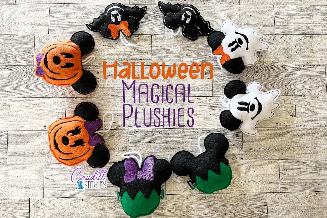 Halloween Magical Plushies, Spooky Ghost, Pumpkin, Frankenstein,felt ...