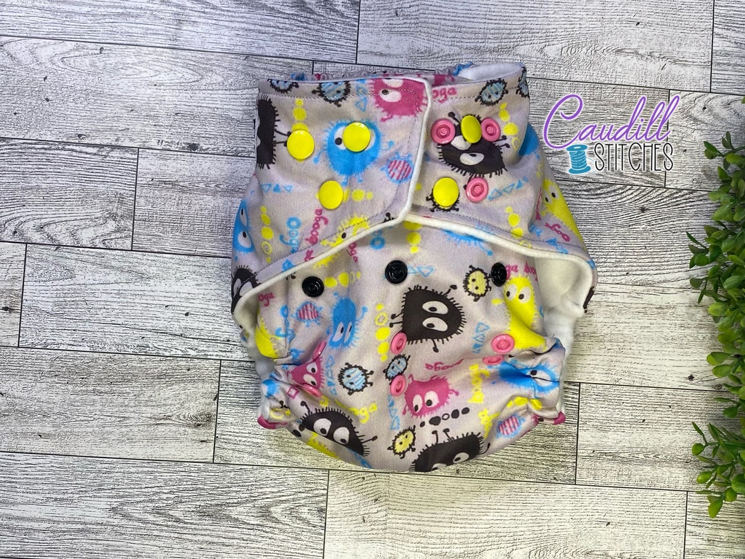 Ooga Booga Spider Friends Pocket One-size Diaper, Baby’s Nappies ...