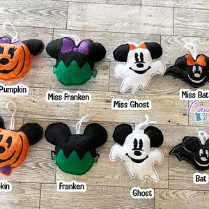 Halloween Magical Plushies, Spooky Ghost, Pumpkin, Frankenstein,felt ...