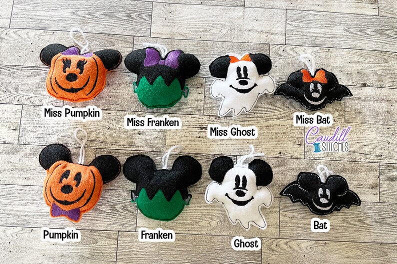 Halloween Magical Plushies, Spooky Ghost, Pumpkin, Frankenstein,felt ...