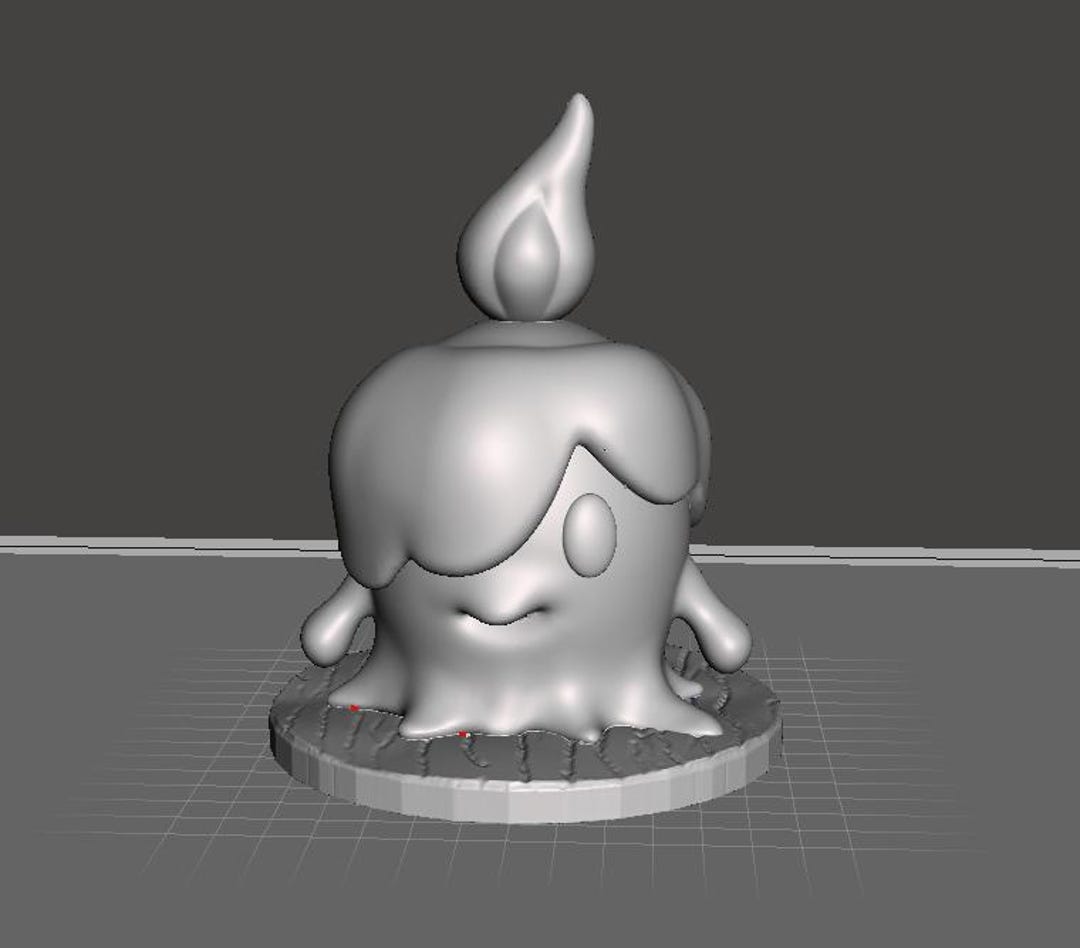 Litwick Pokemon 3D Print File, STL Design, Gamer Gift, Printable Figure ...