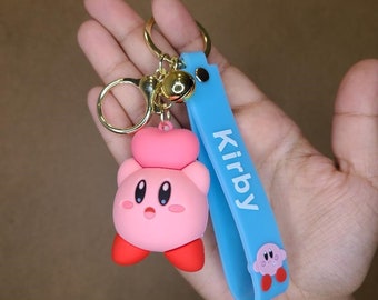 Kirby Keychain - Etsy