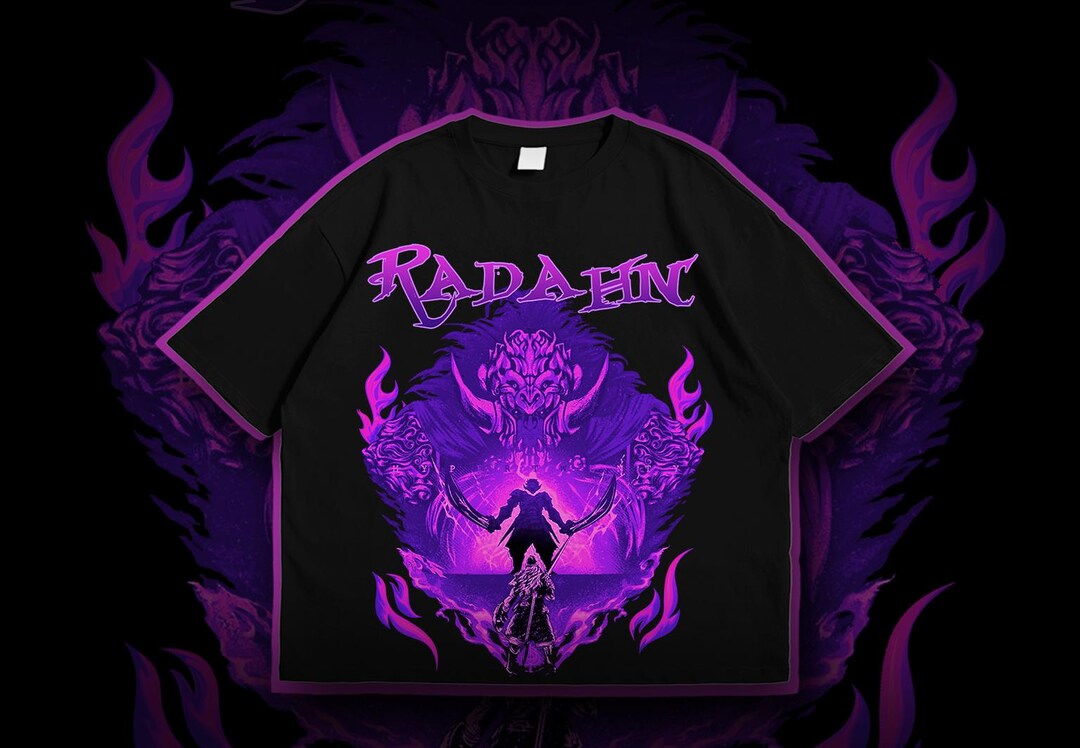 Elden Ring Radahn Character Shirt, Video Game Tee, Video Game Merch ...